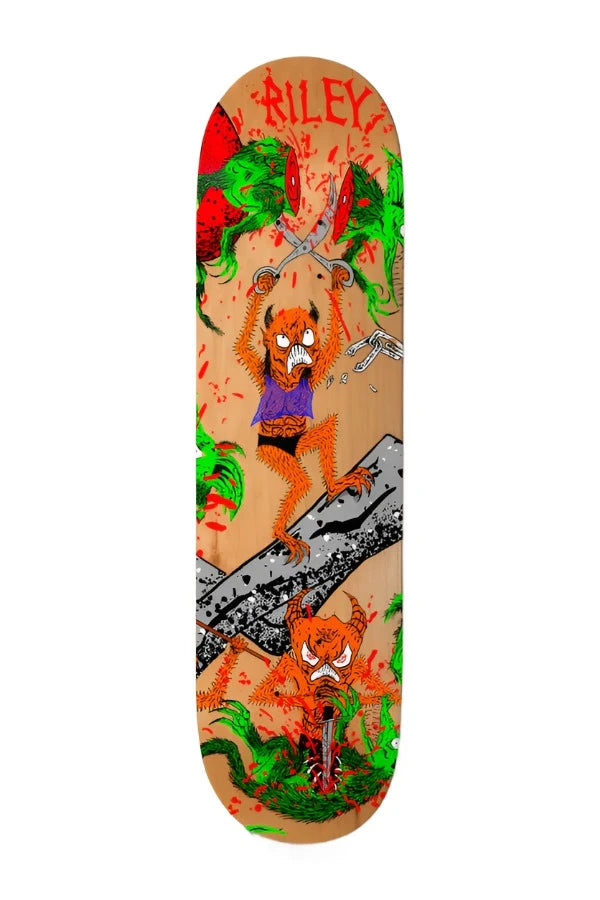 Baker | 8.125" Riley Hawk Toxic Rats Deck – THIS Skateshop