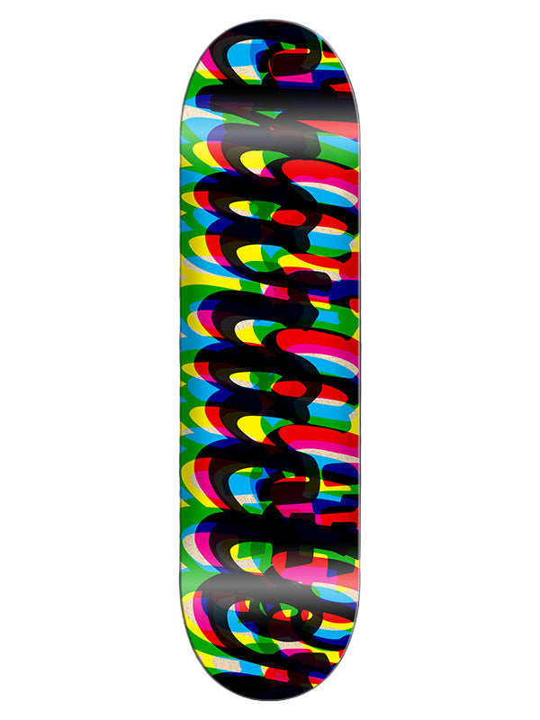 Character | 8.25" Trippy Script Deck – THIS Skateshop