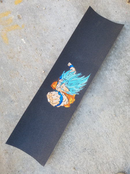 Stenciled Grip - Goku SSGSS (Dragonball Z) – THIS Skateshop